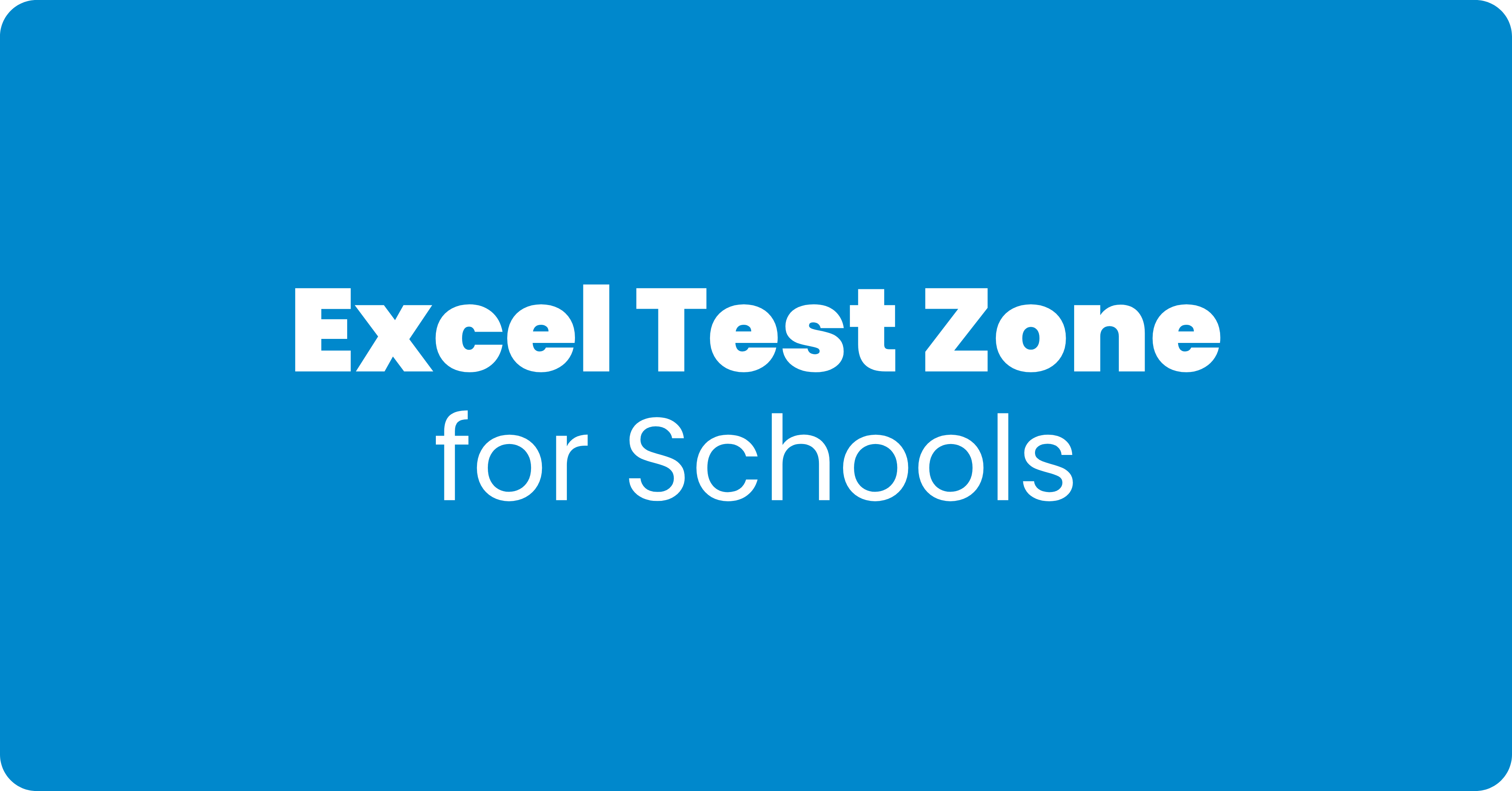 Excel Test Zone for Schools – NAPLAN & Assessment Resources